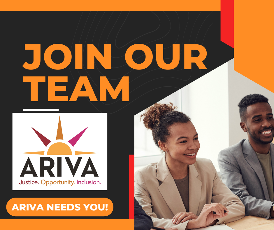 VOLUNTEER AT ARIVA THIS TAX SEASON! - Ariva